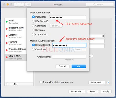 How To Setup L TP VPN MacOS Sierra Techonia