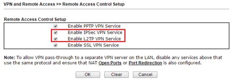 iOS Hướng dẫn cấu hình L TP over IPSec VPN Host to LAN iOS VPN đến Vigor Router VPN Host
