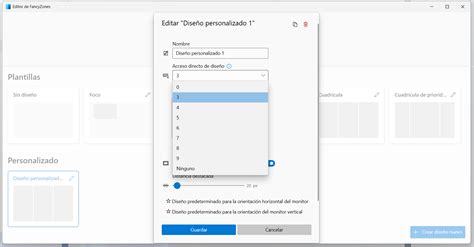 Fancyzones Editor Doesnt Allow Me To Select Number 1 Or 2 For New
