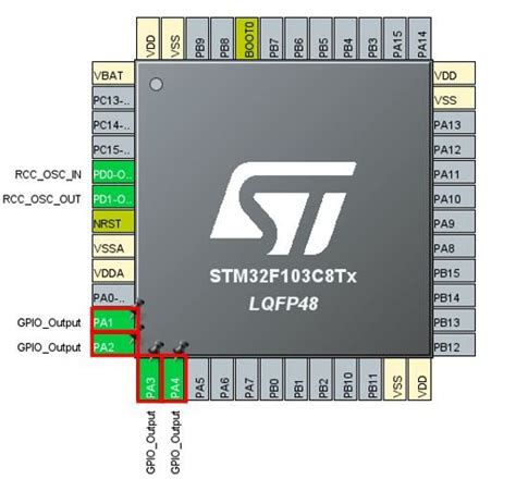 STM32 Blue Pill With 28BYJ 48 Stepper Motor And ULN2003