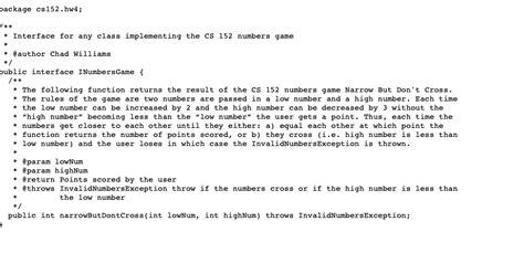 Solved Cs 152 Homework 4 Section 03 Exceptions And Recursion