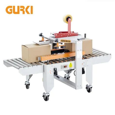 Automatic Carton Top Bottom Driven Sealing Taping Machine Tape Sealer