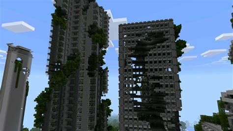 Скачать Карты на Заброшенный Город для Майнкрафт на Aндроид Карта Заброшенный Город