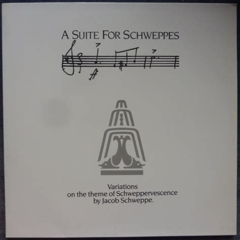 Schweppes Jacob Vinyl Cds And Memorabilia Vinylnet