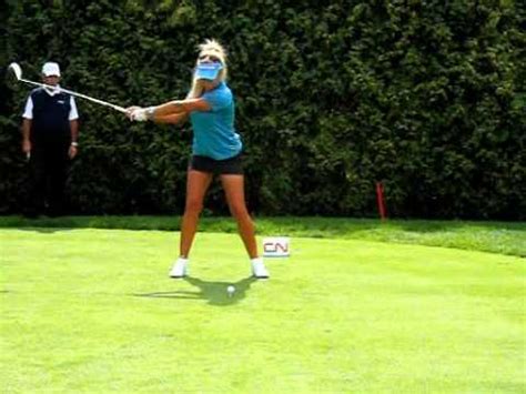Natalie Gulbis Golf Swing