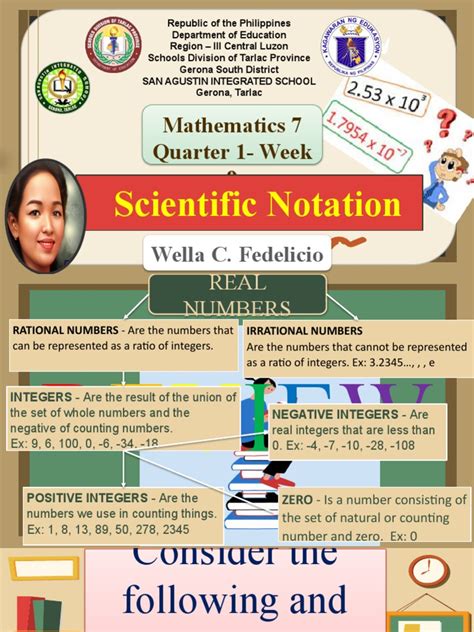 Powerpoint Scientific Notation Pdf Numbers Exponentiation