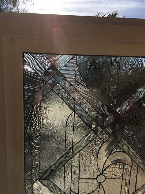 Vinyl Framed And Tempered Glass Insulated The Oakland Stained Glass