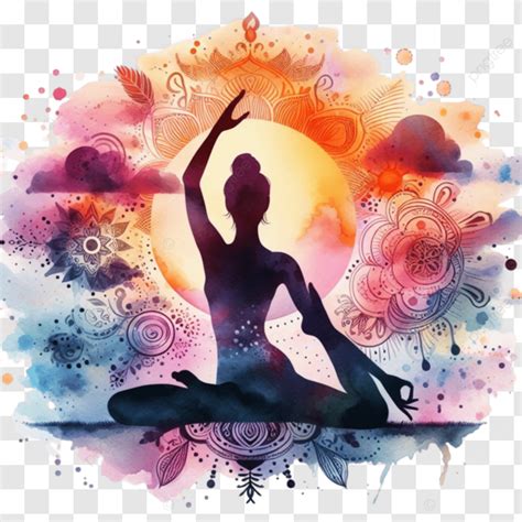 투명한 배경에 요가 소녀 화려한 꽃의 3d 그림 요가 소녀 화려한 꽃의 3d 그림 투명한 배경에 요가 소녀 화려한 꽃의 3d 그림 요가의 날 Png 일러스트 및 이미지