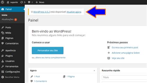 Saiba Como Atualizar Seu Wordpress De Maneira Eficiente Blog Brasil Web Host