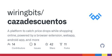 github wiringbits cazadescuentos a platform to catch price drops while shopping online