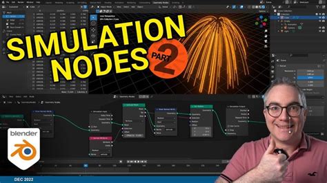 Geometry Simulation Nodes Particle Trails In Blender