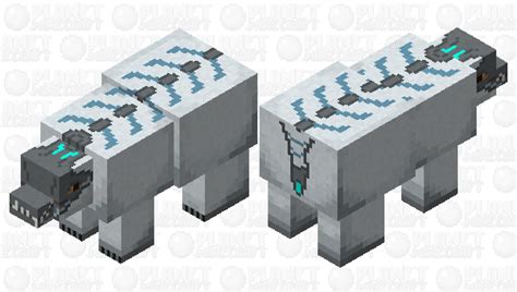 Snow Stalker Minecraft Mob Skin