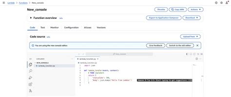 Lambda Aws Serverless Cloudcomputing Vscode Mithilesh Pandit