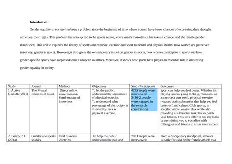 Solution Data Analysis In Sports And Exercise Docx Studypool