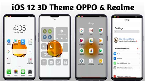 Ios 12 3d Theme Oppo And Realme Oppo A37 A3s A57 Realme All Youtube