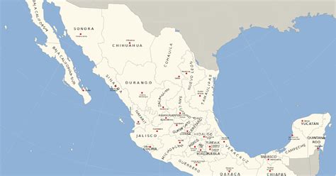 GeografÍa Para Todos Mapas Físico Y Político De México