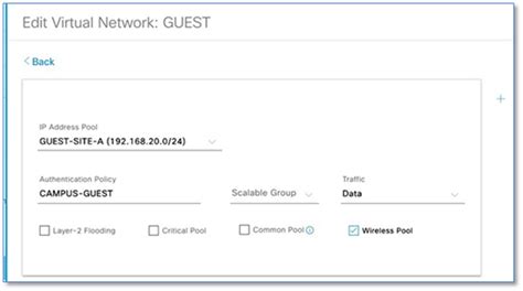 Design Zone Software Defined Access Macro Segmentation Deployment