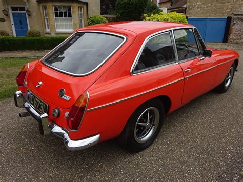 1972 Mg Mgb Red Manual 4 Speed Right Hand Drive In United Kingdom