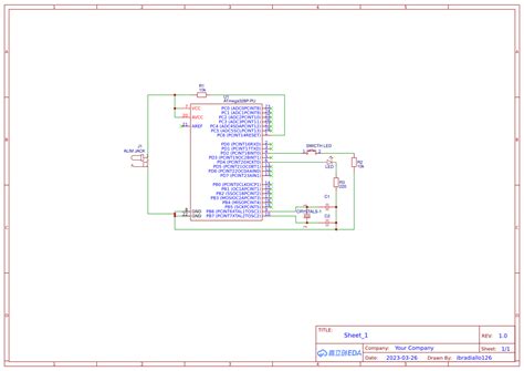 Projet Arduin Easyeda Open Source Hardware Lab