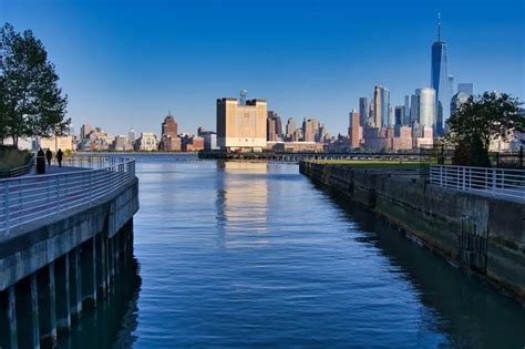Jersey City Waterfront Walkway Views Of Nyc From Nj