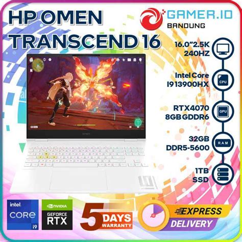 Jual Hp Omen Transcend I Hx Rtx Gb Gb Tb Hz Di Seller Gamer Id