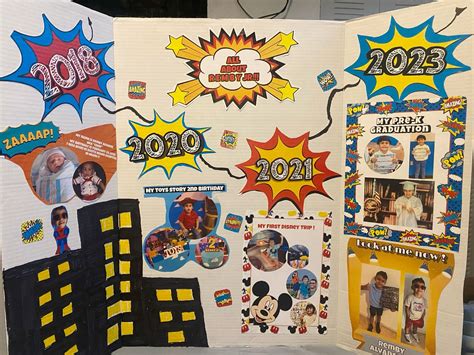 Kindergarten Timeline Comic Strip Theme In 2025 Creative School