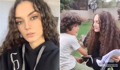 Video ნანა სტამბოლიშვილი თურქული სერიალის პატარა გმირს ქართულს ასწავლის Newsline სიახლეების ხაზი