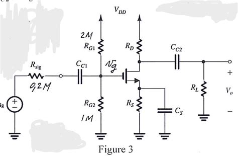 Solved 3 20 Points For The Amplifier In Figure 3 If