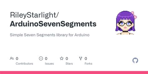 Github Rileystarlightarduinosevensegments Simple Seven Segments