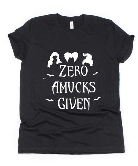 Zero Amucks Given T Shirt