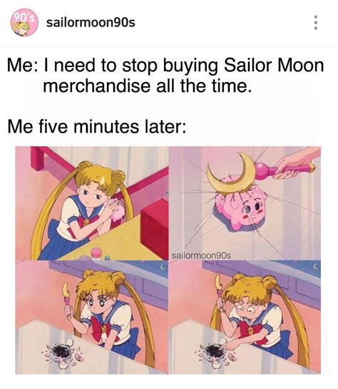 Pin Di R I K E Su Sailor Moon Meme Divertente Meme Divertente