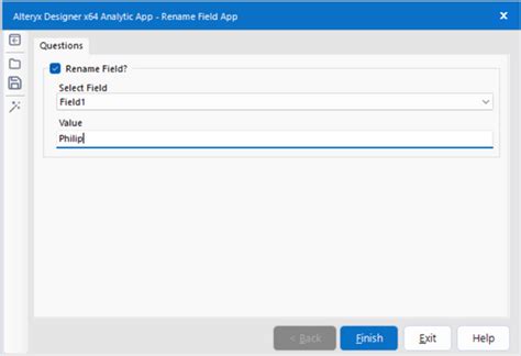 Solved Analytic Application Renaming Using Select Tools Alteryx