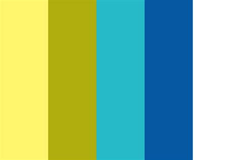 Spongebob Squarepants Color Palette