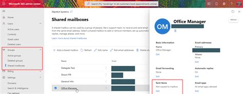 Save Sent Items In Shared Mailbox Sent Items Folder