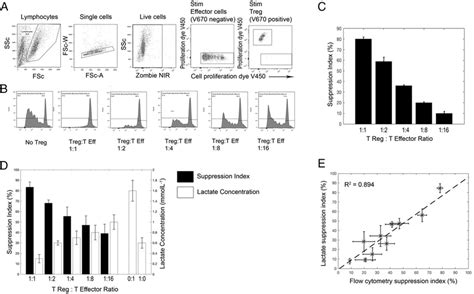 Use Of Lactate In Analyzing A Treg Suppression Assay Treg Suppression Download Scientific
