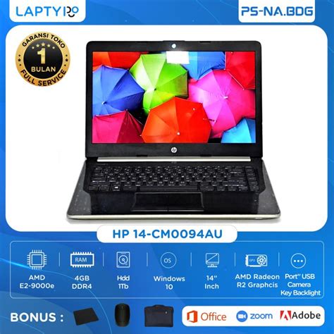 Jual Laptop Hp Cm Au Amd E Ram Gb Ddr Ssd Key Backlight Mulpis Shopee Indonesia