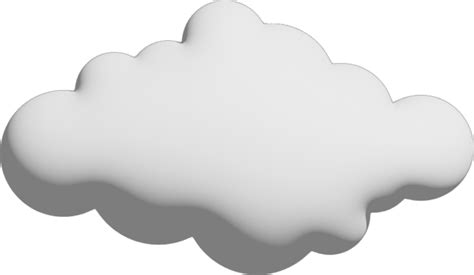 Icono De Recorte De Nube Blanca 14974168 Png