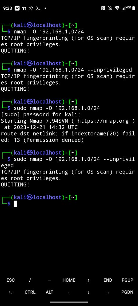Nethunter Non Rooted Full Install And Nmap Os Probe Rkalilinux