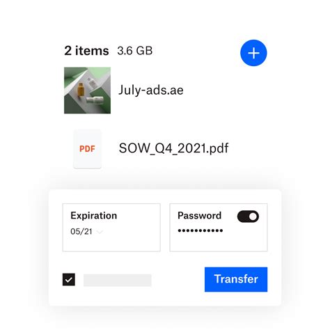 Fast And Secure File Transfer Dropbox