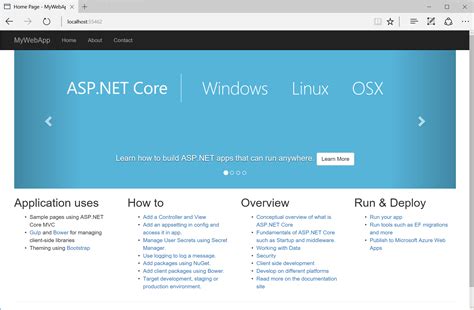Building Projects With Yeoman — Aspnet Documentation