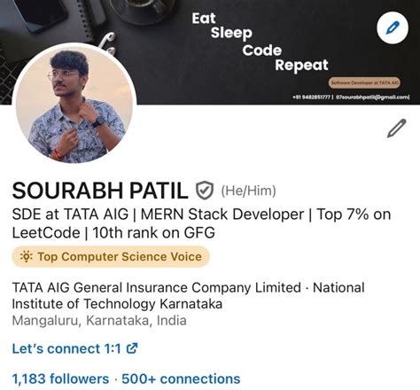 sourabh patil on linkedin achievement computerscience learning linkedin top voice community…