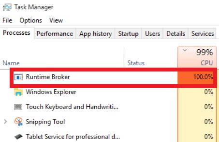 How To Fix Runtime Broker 100 CPU Problem