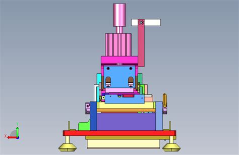 多芯线排线气动裁断剥皮机step 模型图纸下载 懒石网