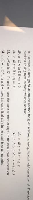 solved in exercises 29 through 34 determine whether the
