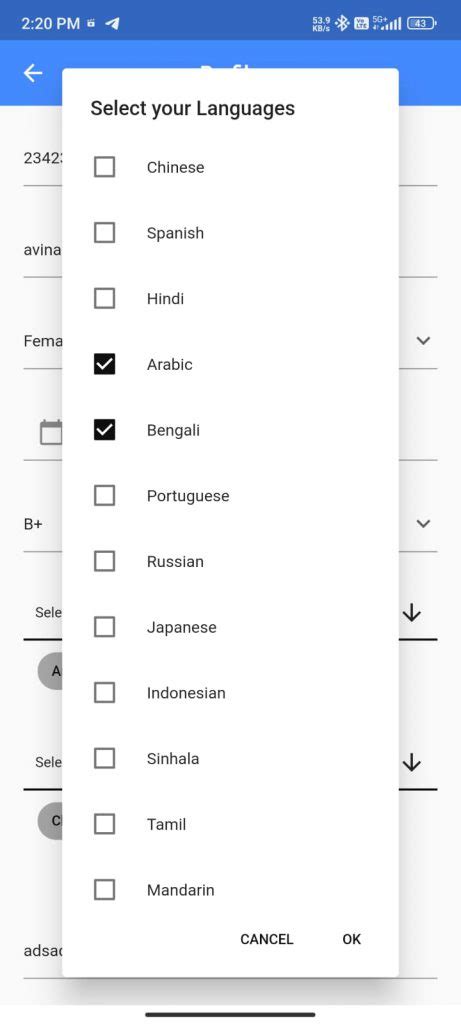 Flutter Multiple Select Dropdown List SRE School