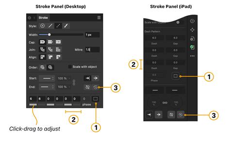 Dashed Lines Stroke Panel Improvements Archive 25 24 23 22