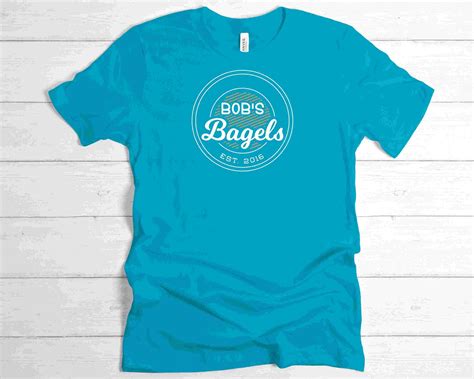 Bobs Bagels Est 2016 Plus Sizes Premium Tshirt Unisex Etsy