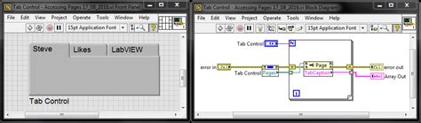 Tab Control Accessing Pages Ni Community