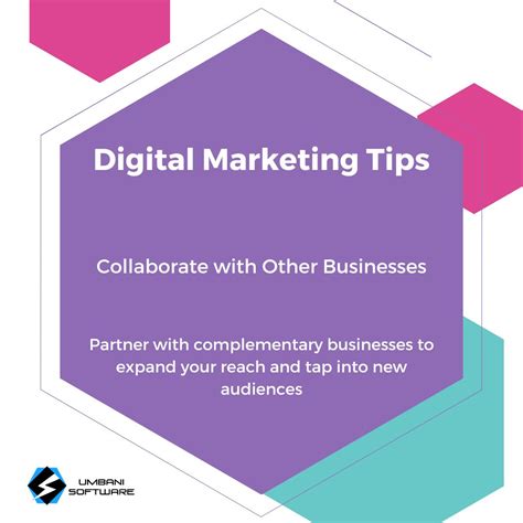 Umbani Software On Linkedin Digitalmarketingtip Collaborationiskey