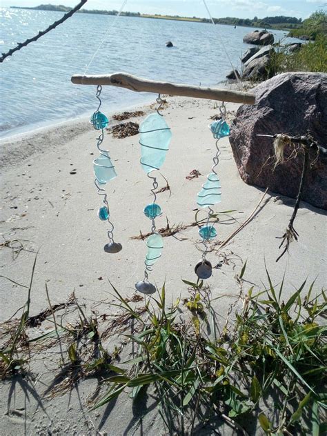Sun Catcher Sea Glass Glass Sun Mobile Colorful Baltic Sea Window